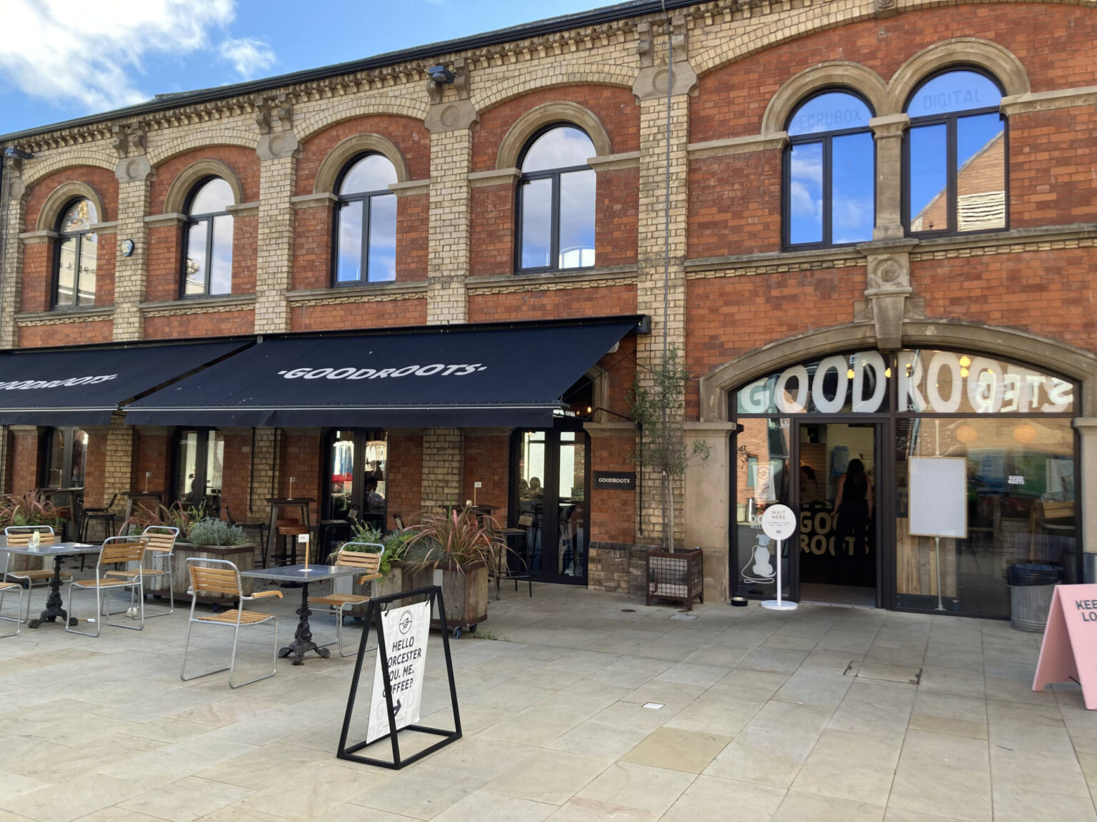 GoodRoots, Worcester - cafe reviewed and visited