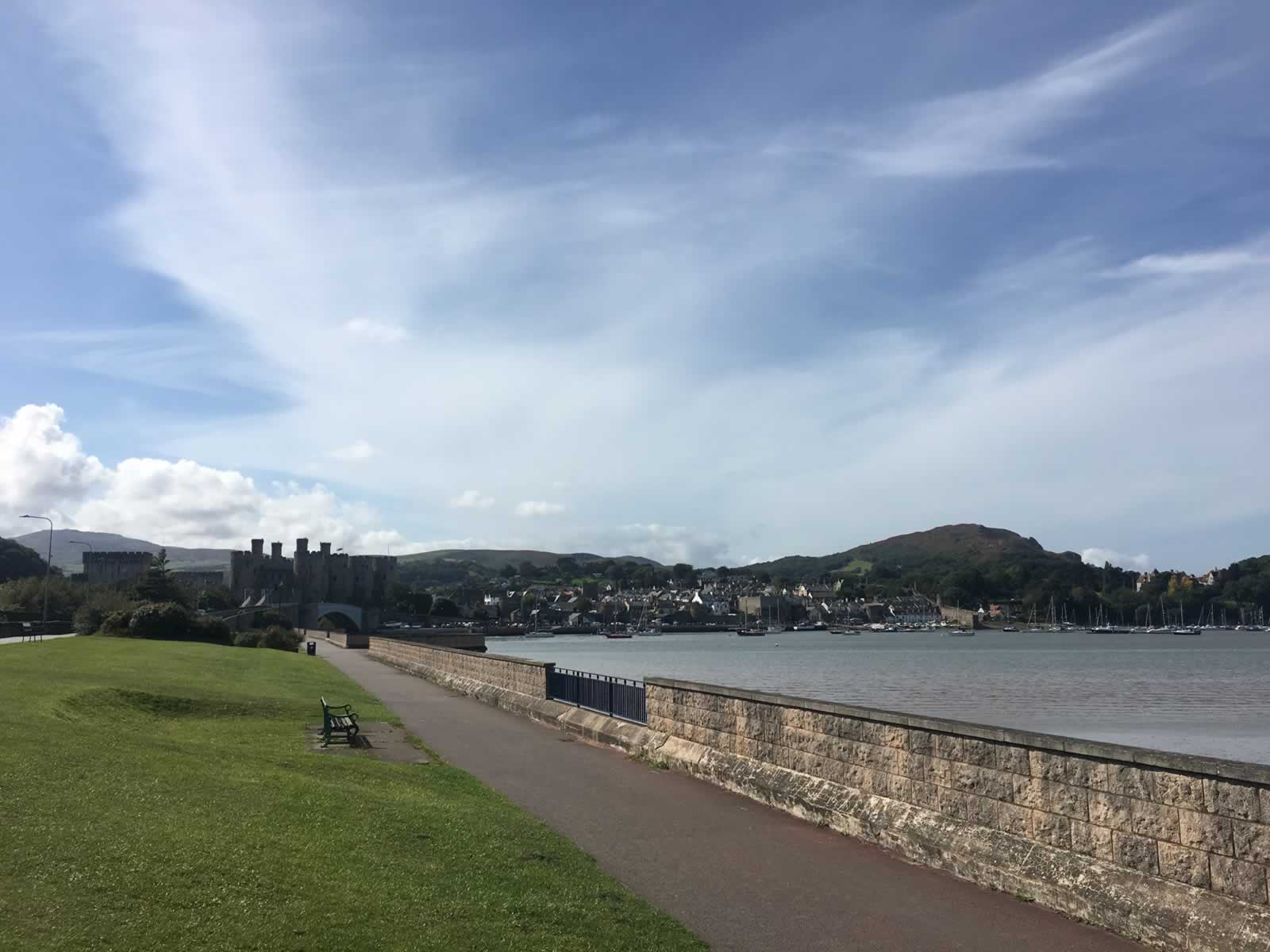 Snowdonia - Conwy Valley, Conwy and Llandudno - circular road cycling ...