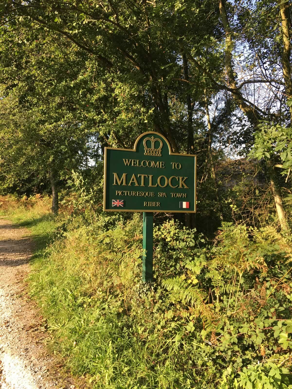 Peak District - Matlock Top 10 circular cycle route - circular road ...