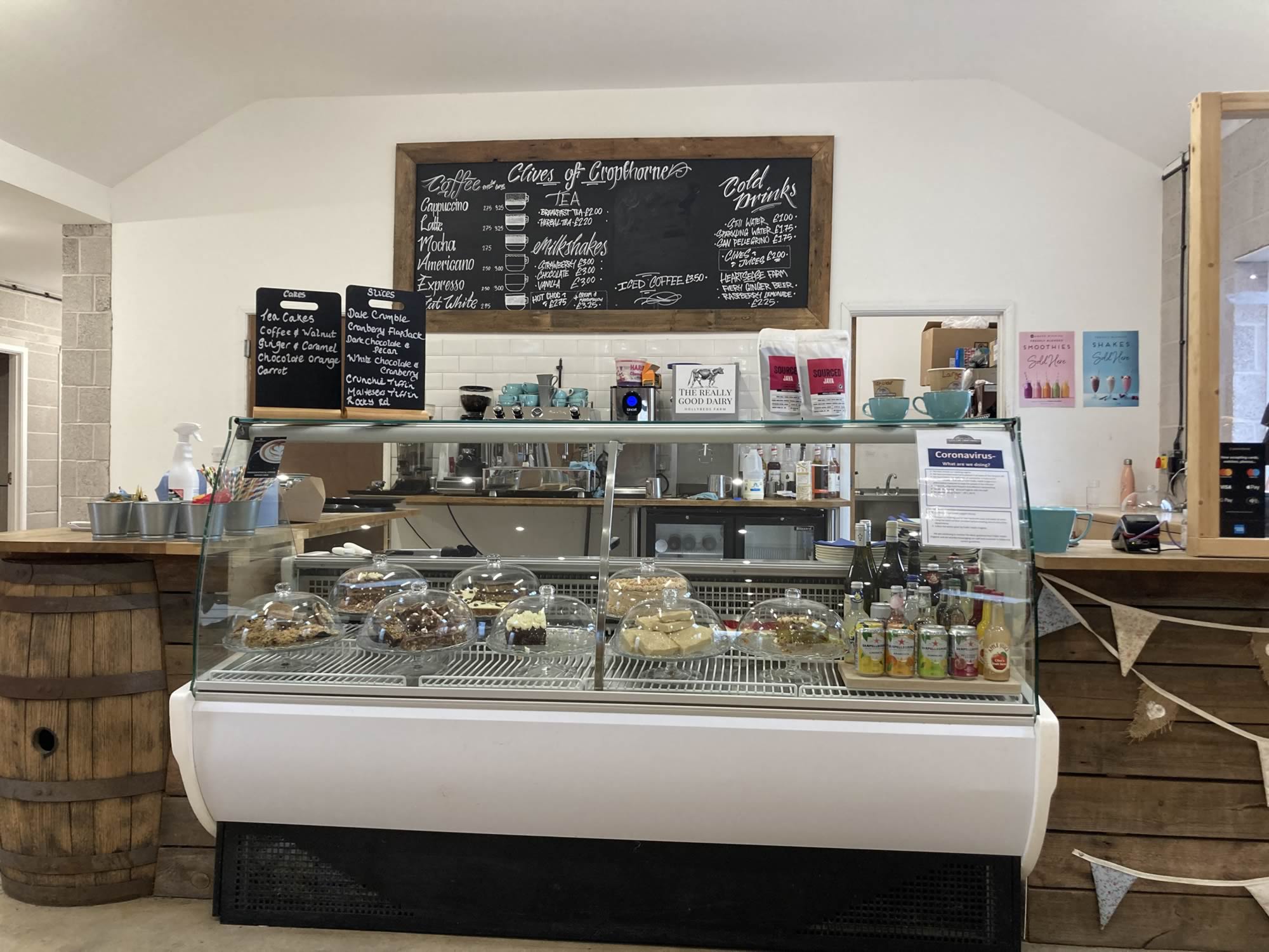 Clive's Of Cropthorne, Pershore/Evesham - cafe reviewed and visited