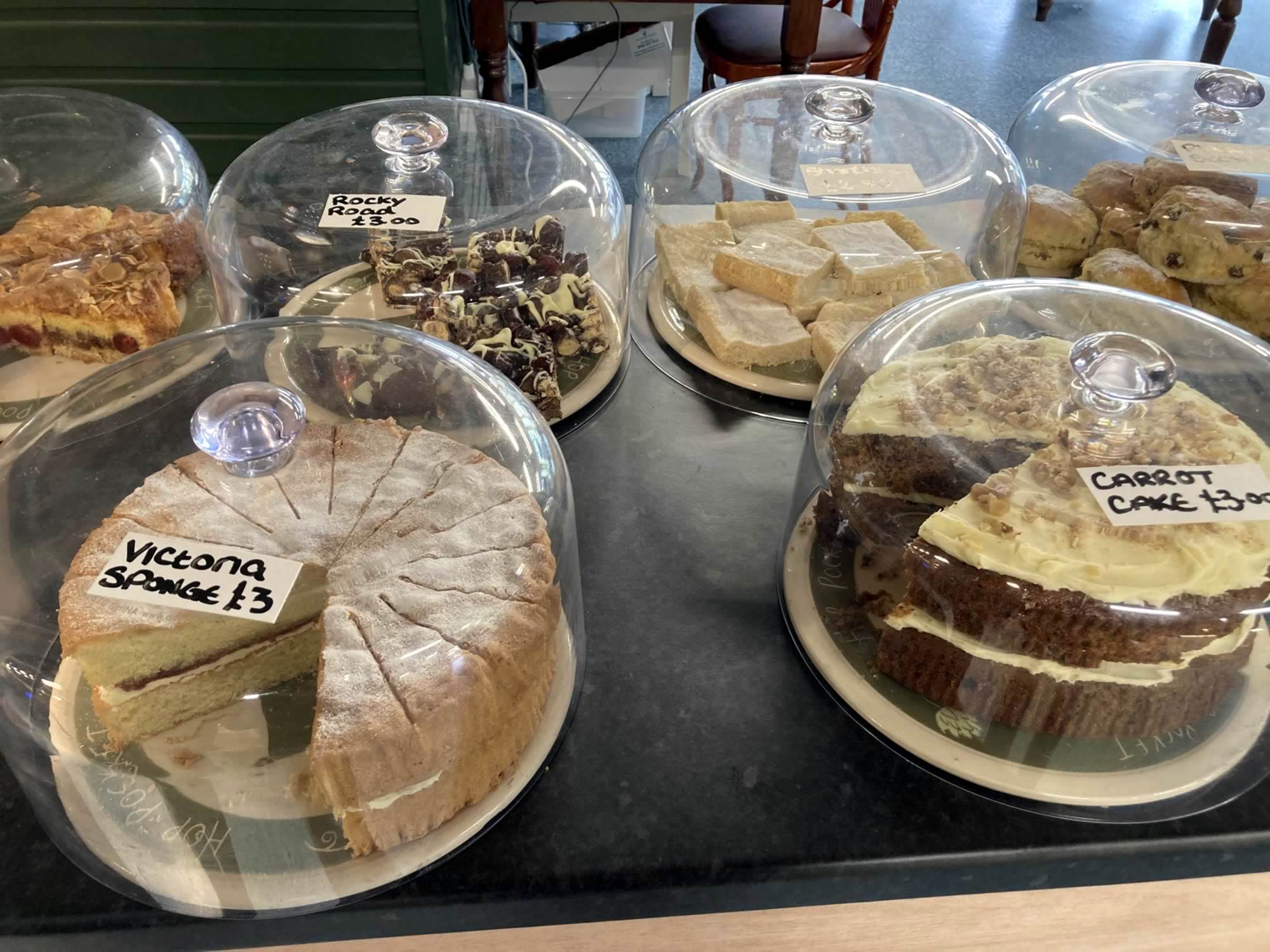 The Hop Pocket, Bishop's Frome - cafe reviewed and visited