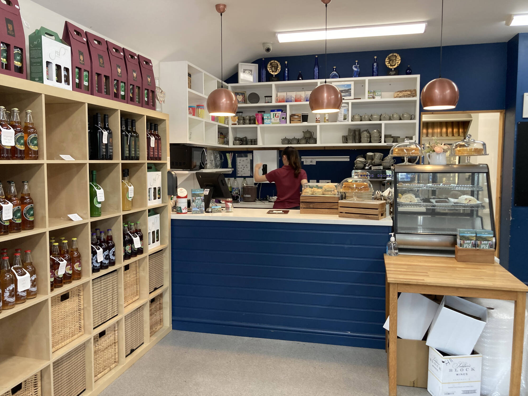 Pant Du Vineyard and Cafe, Penygroes - cafe reviewed and visited