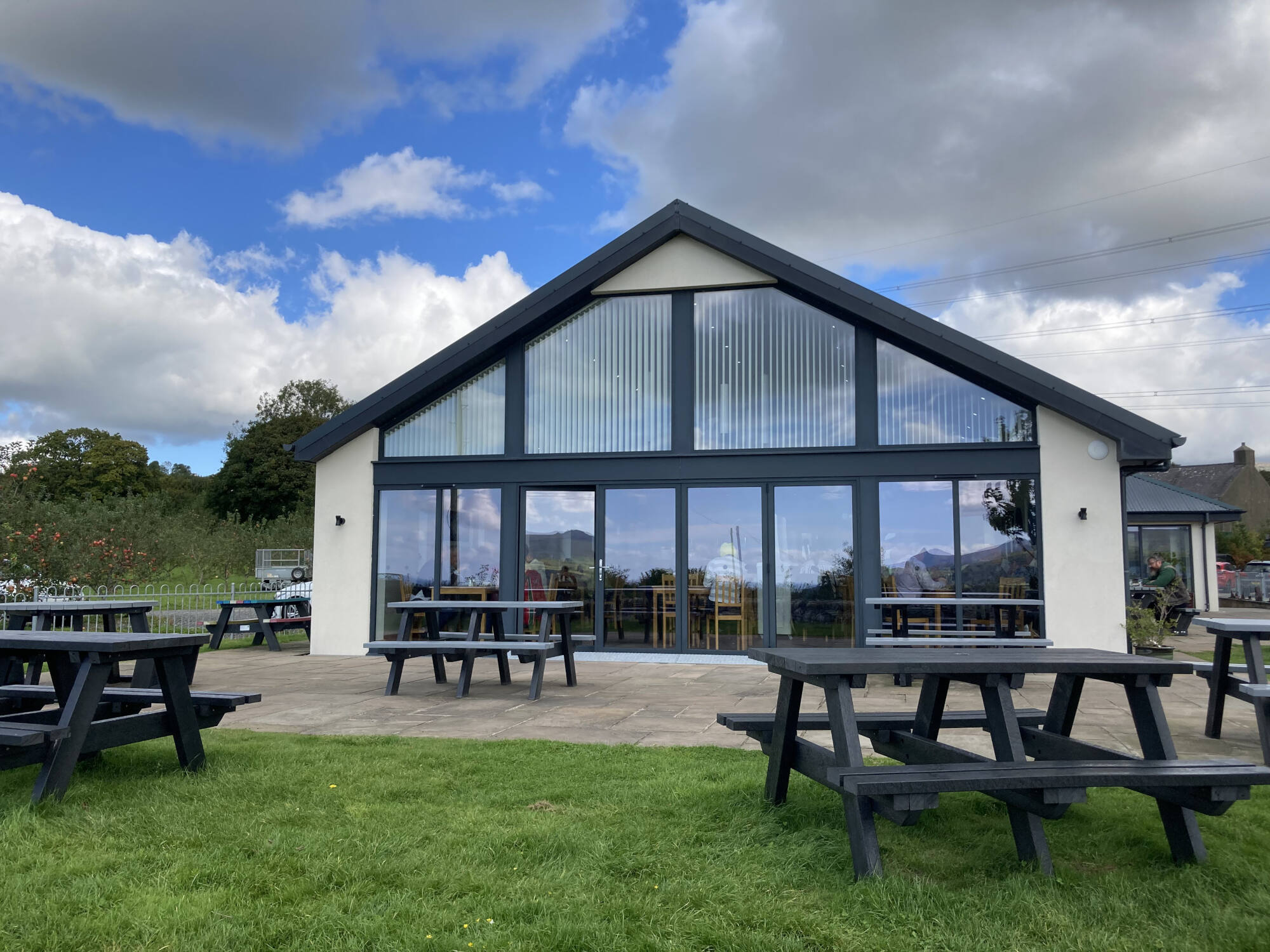 Pant Du Vineyard and Cafe, Penygroes - cafe reviewed and visited