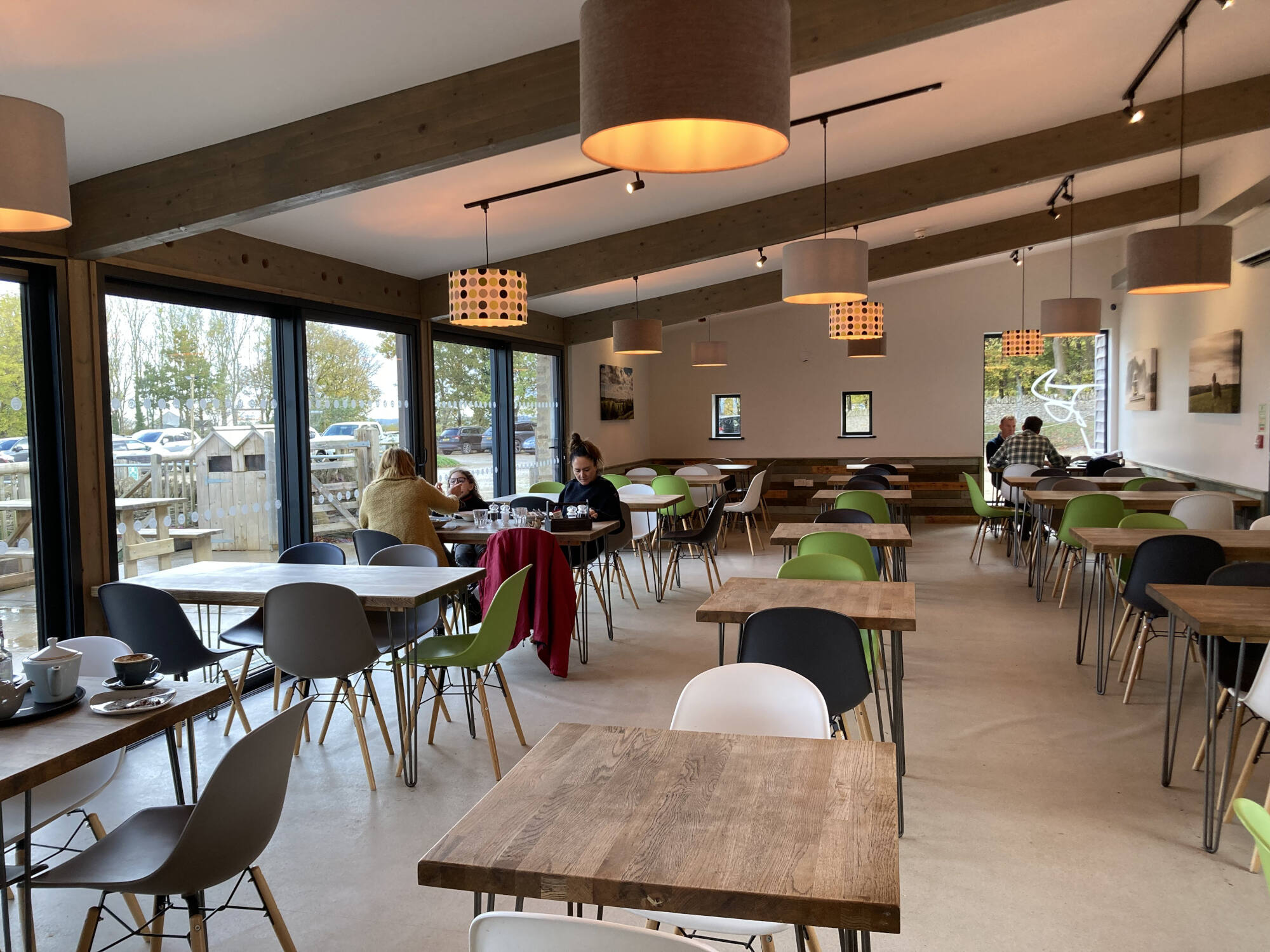 Cotswold Farm Park Cafe, Guiting Power - cafe reviewed and visited