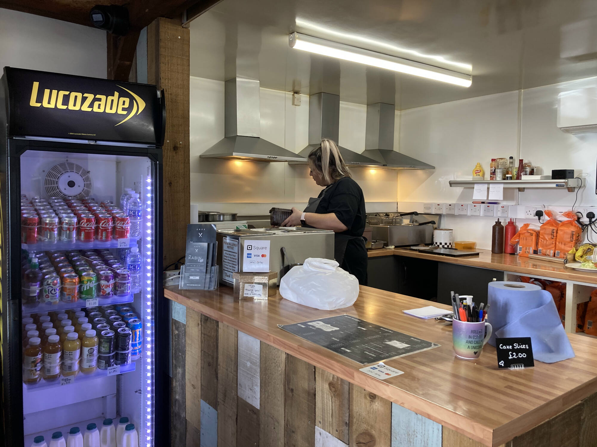 The Kabin Cafe, Kinlet - cafe reviewed and visited