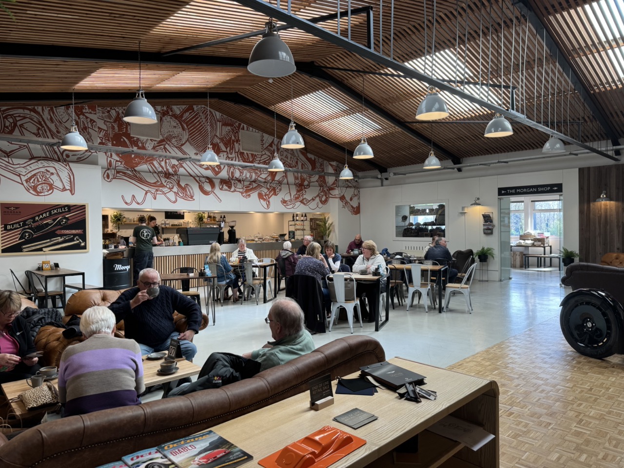 Faun @ The Morgan Experience Centre, Malvern Link - cafe reviewed and ...