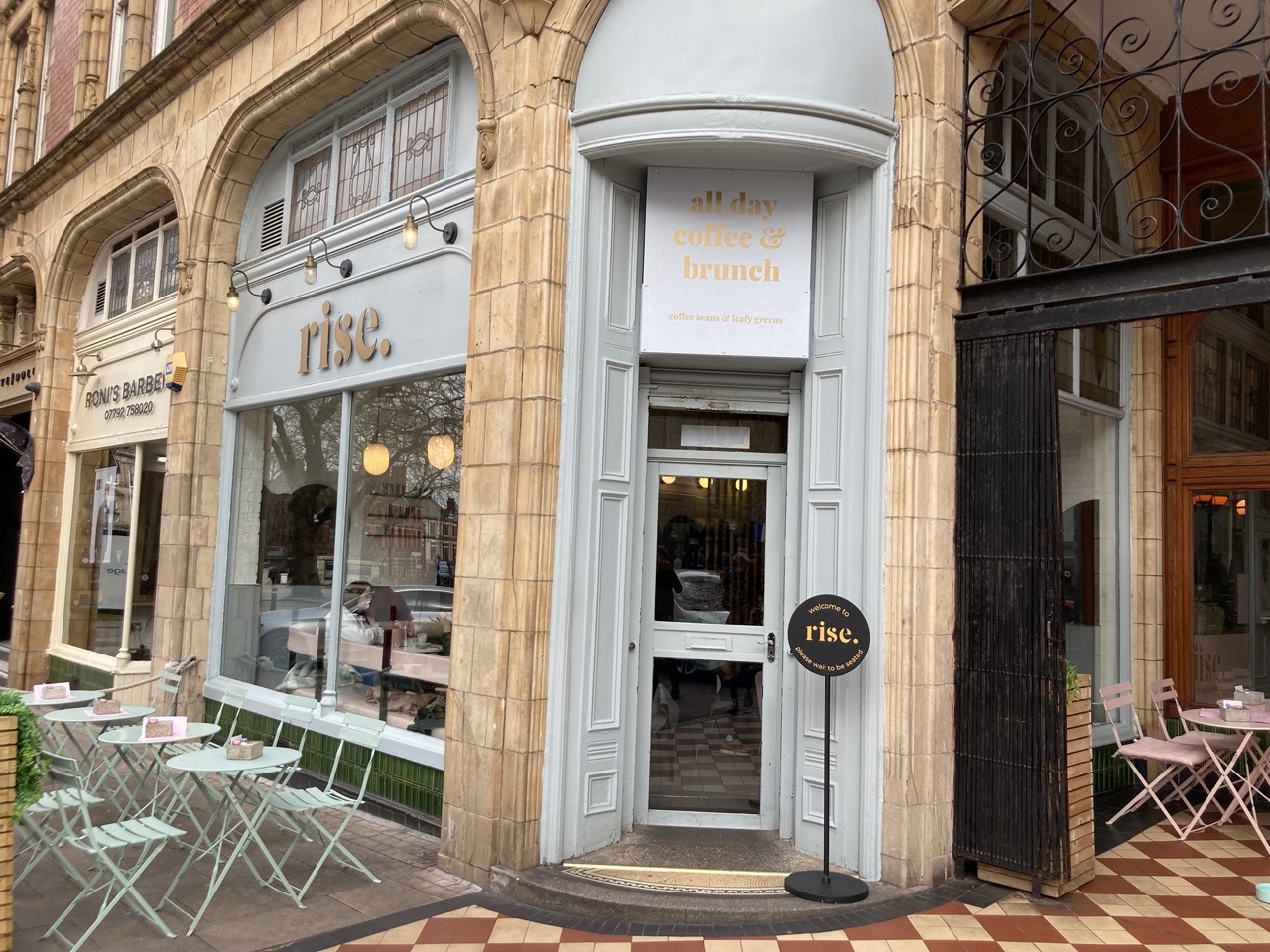 Rise, Preston - cafe reviewed and visited