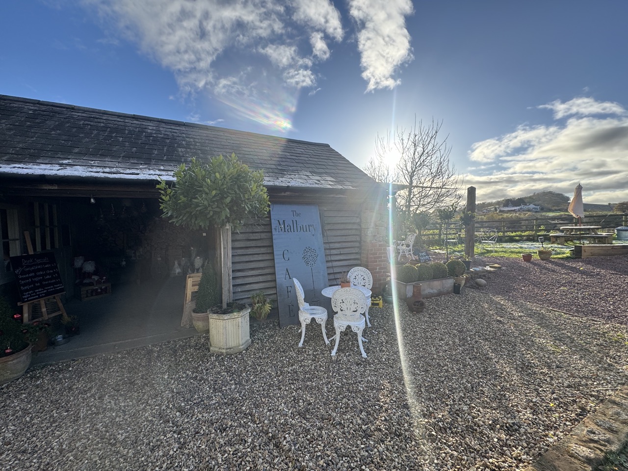 The Malbury Cafe, Ledbury - cafe reviewed and visited