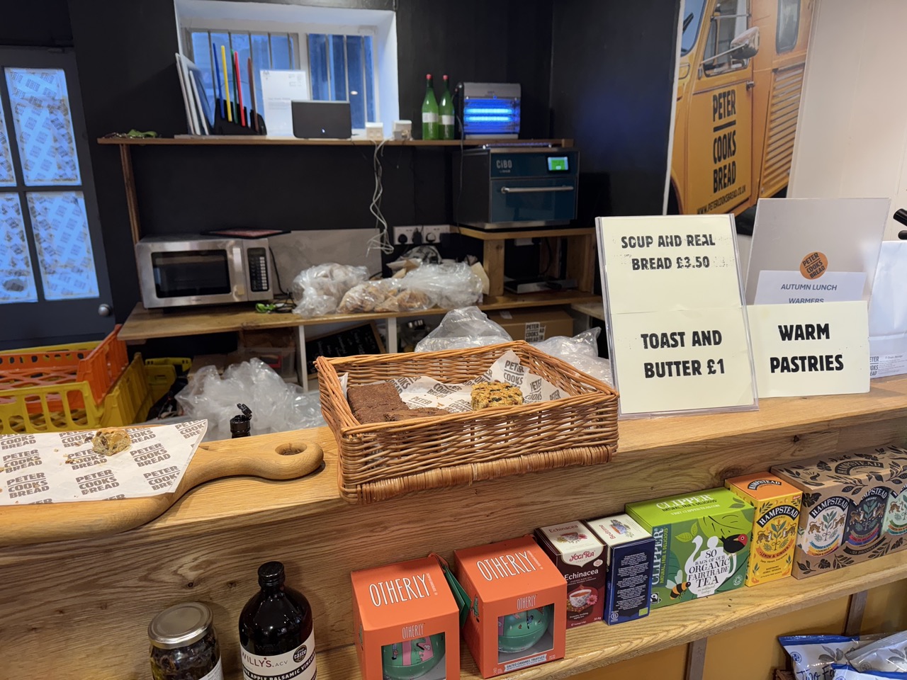 Peter Cooks Bread, Worcester - cafe reviewed and visited