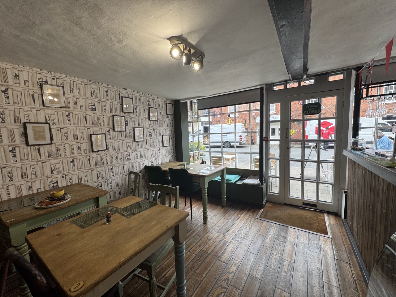 Chapter 23, Alcester - cafe reviewed and visited